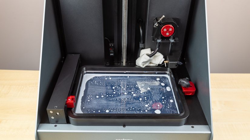 Pumping Resin out of the Resin Vat - Zortrax